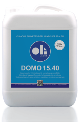 OLI-AQUA DOMO 15.40 | 1K-Parkettsiegel: Oli Lacke GmbH